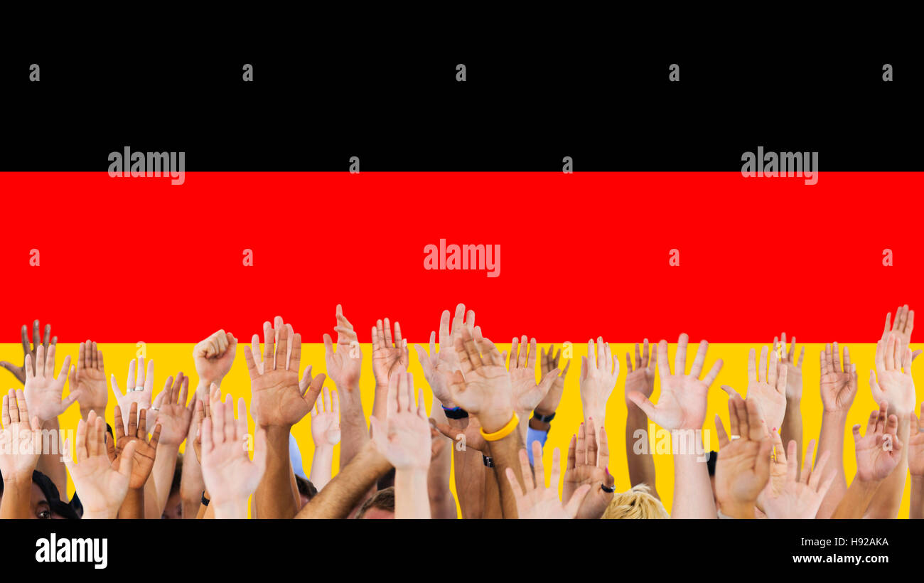Germany Country Flag Nationality Culture Liberty Concept Stock Photo ...