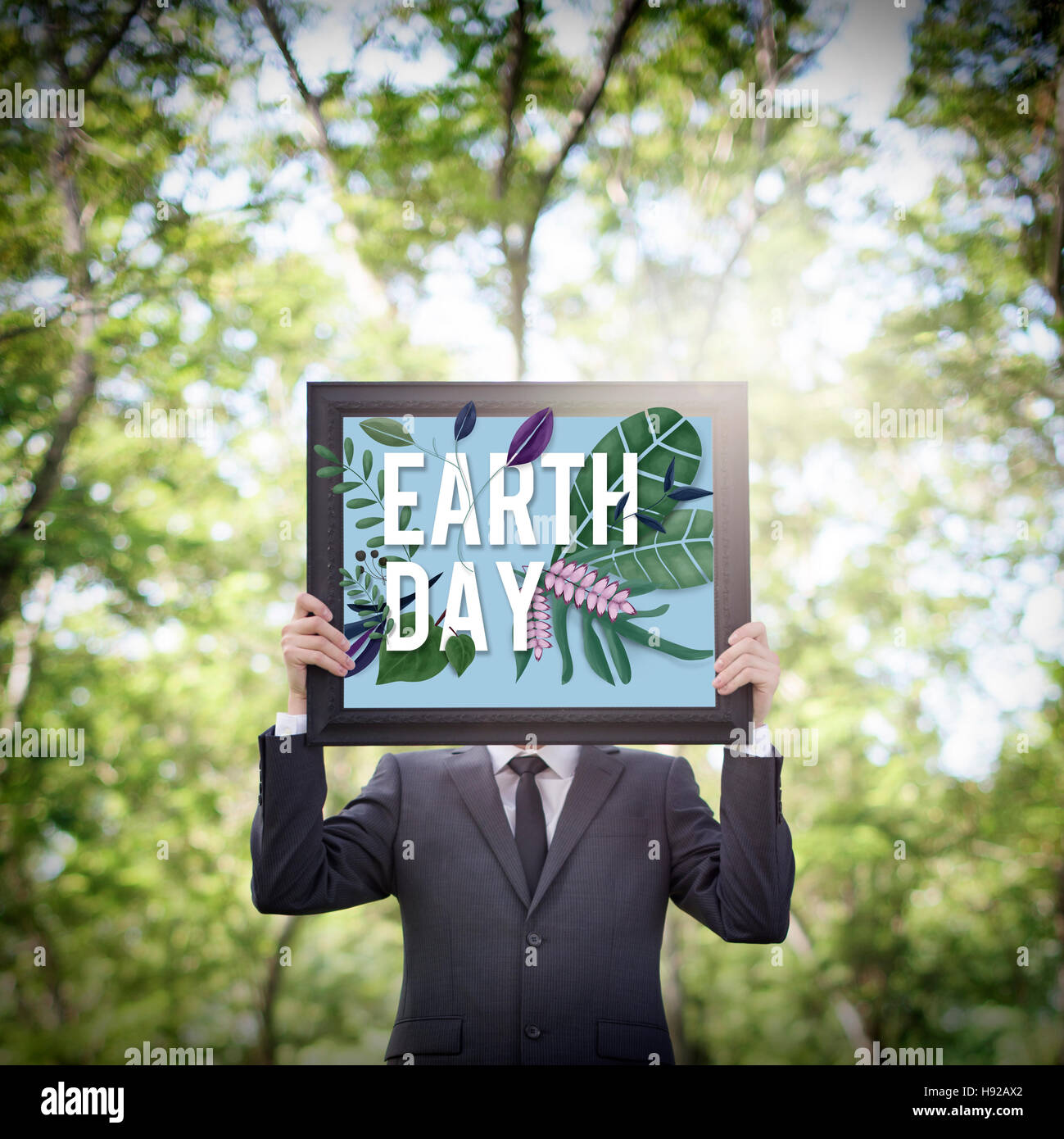 Eco Friendly Earth Day Green Environment Concept Stock Photo - Alamy