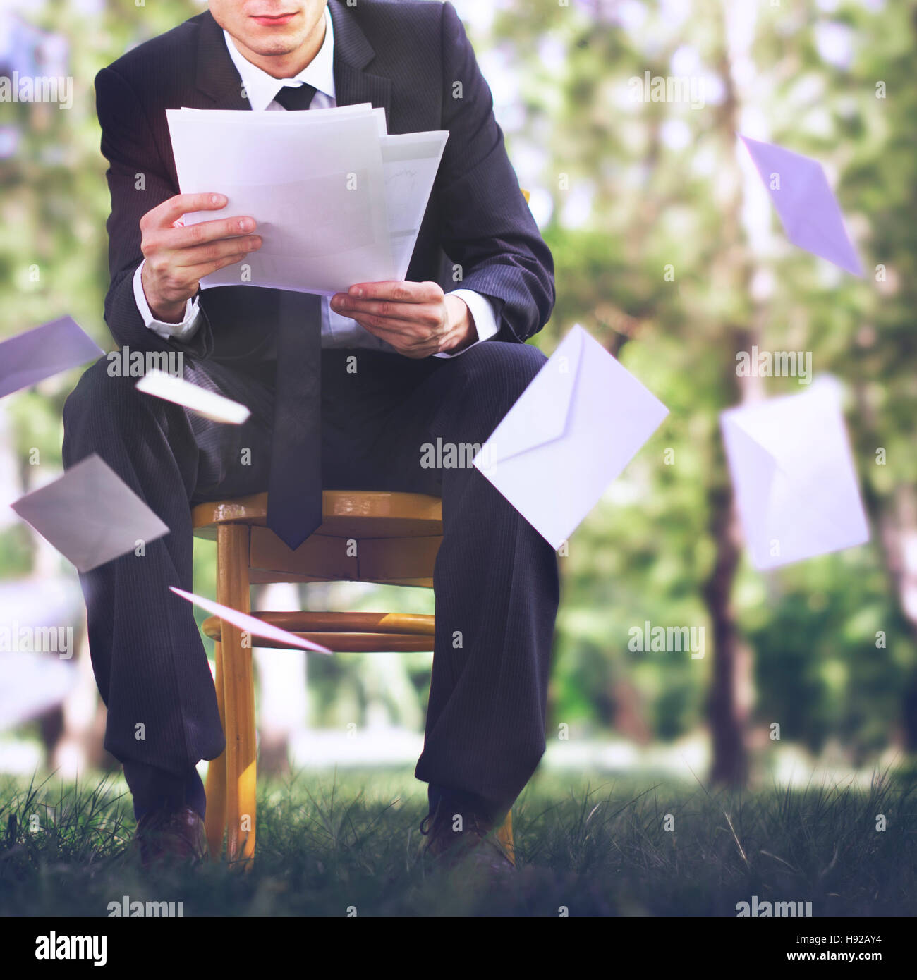 Mail Message Envelop Communicate Exvelop Business Concept Stock Photo ...