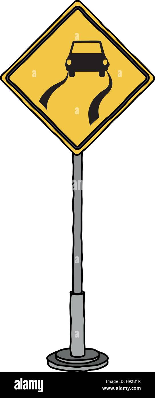 Isolated car road sign design Stock Vector Image & Art - Alamy