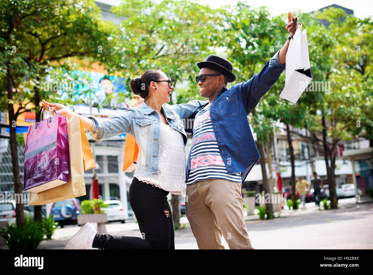 People Shopping Spending Customer Consumerism Concept Stock Photo - Alamy