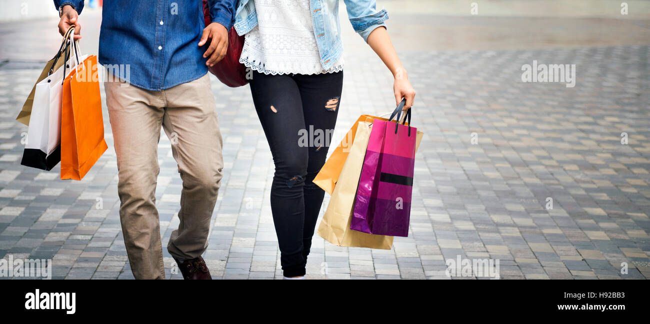 People Shopping Spending Customer Consumerism Concept Stock Photo - Alamy