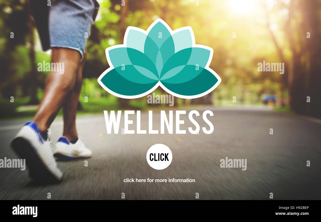Wellness Relax Wellbeing Nature Balance Exercise Concept Stock Photo ...