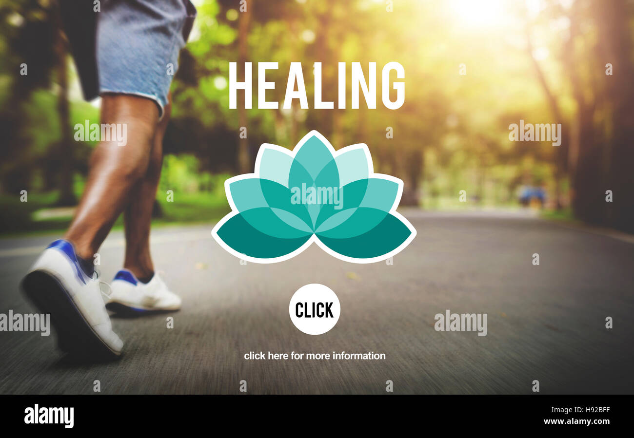Healing Therapy Wellbeing Wellness Concept Stock Photo - Alamy