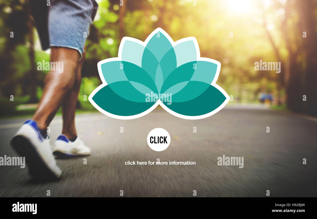 Peacefulness Relaxation Symbol Nature Leaf Concept Stock Photo - Alamy