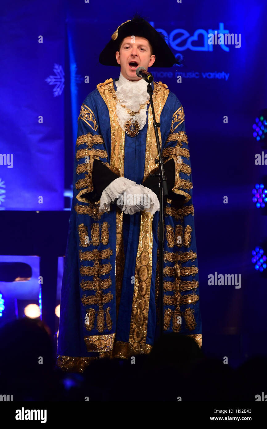 Steve Summers, Lord Mayor of Westminster at the Regent Street Christmas ...