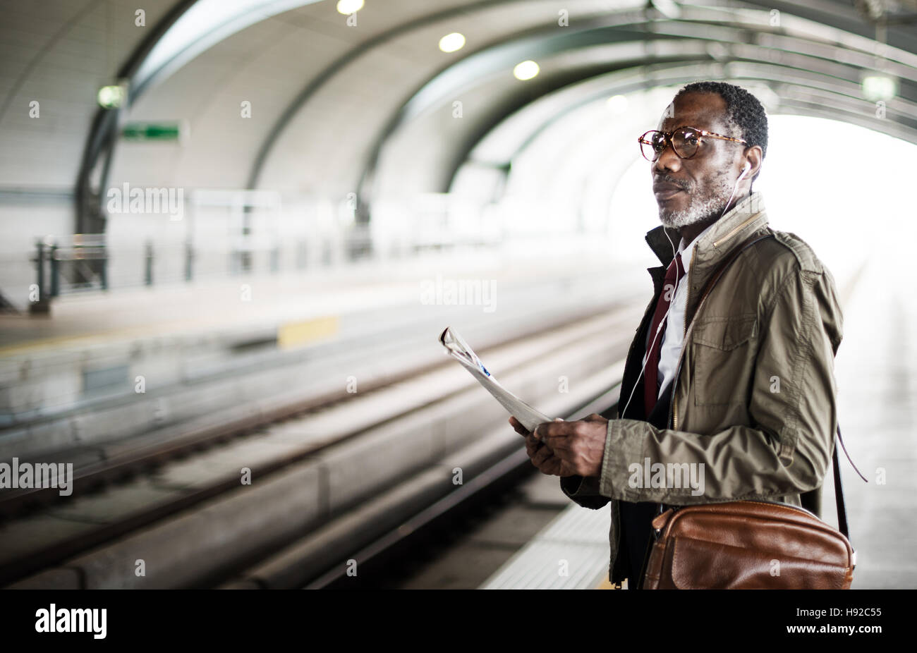 Train Transit Commuter Transportation Urban Concept Stock Photo - Alamy