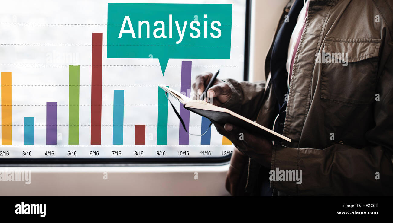 Analysis Analytics Graph Growth Statistics Concept Stock Photo - Alamy