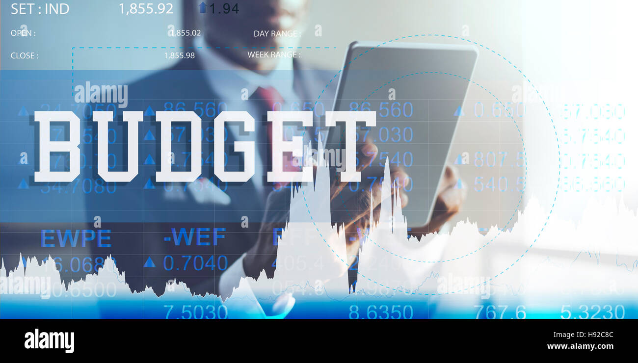 Budget Money Finance Economy Concept Stock Photo - Alamy