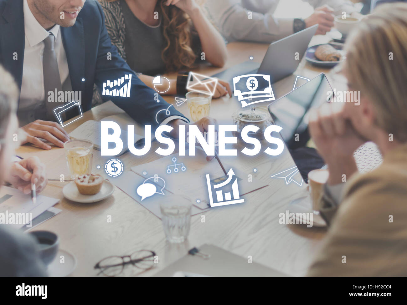 Business Company Strategy Vision Organization Concept Stock Photo - Alamy
