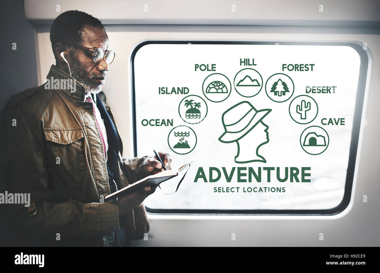 Adventure Travel Journey Experience Concept Stock Photo - Alamy