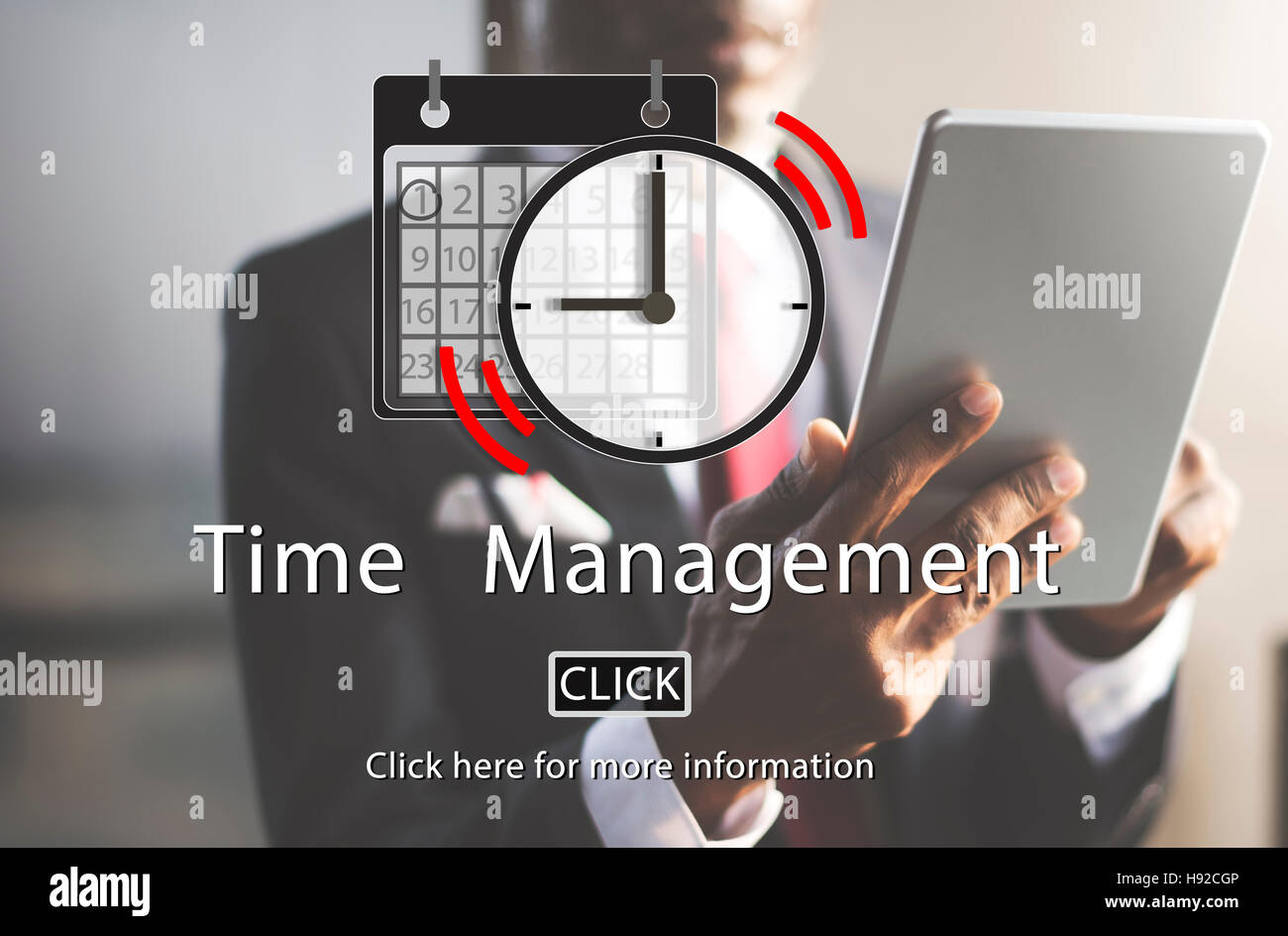 Time Management Organizer Plan Reminder Concept Stock Photo - Alamy