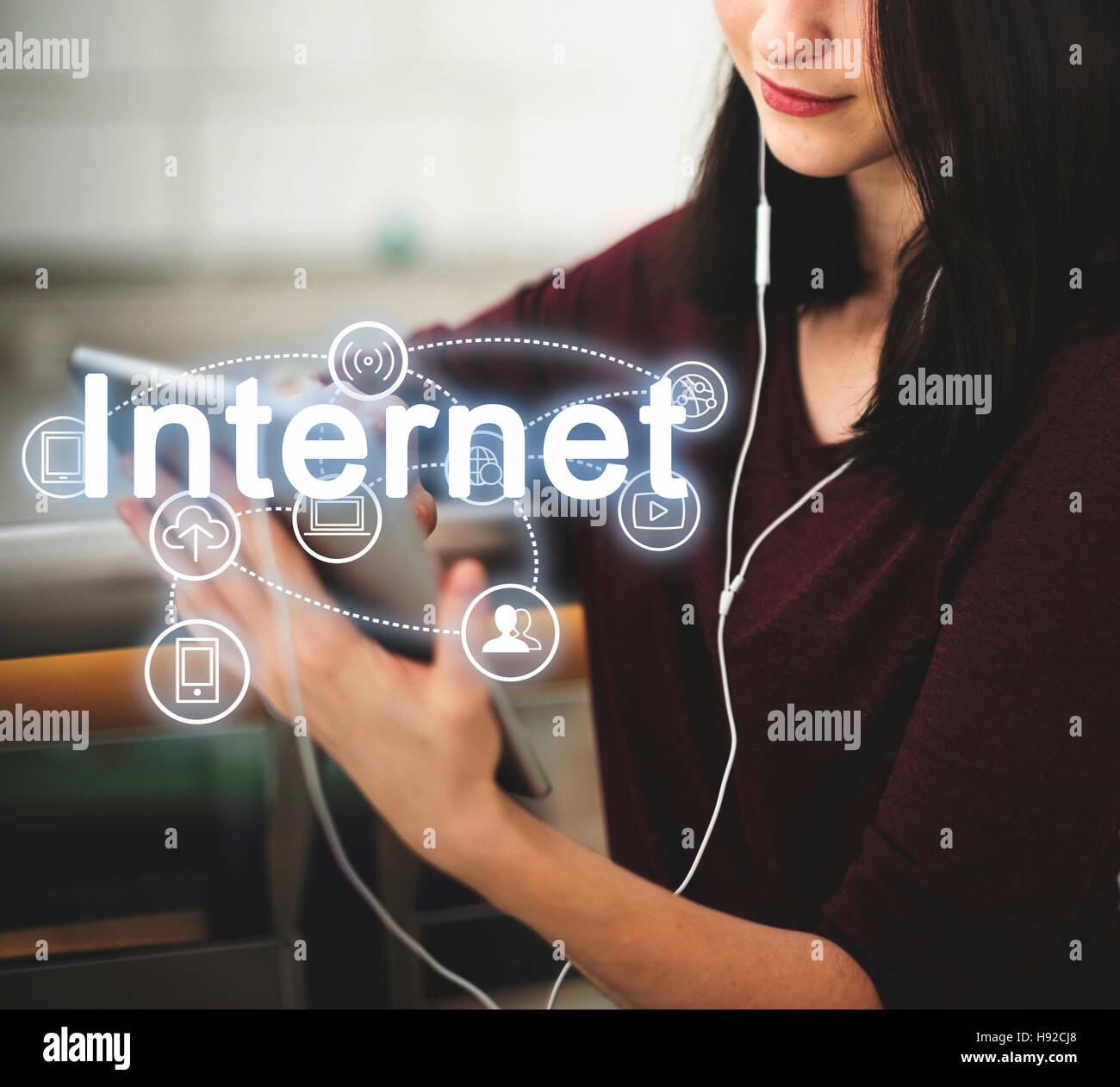 Internet word hi-res stock photography and images - Alamy