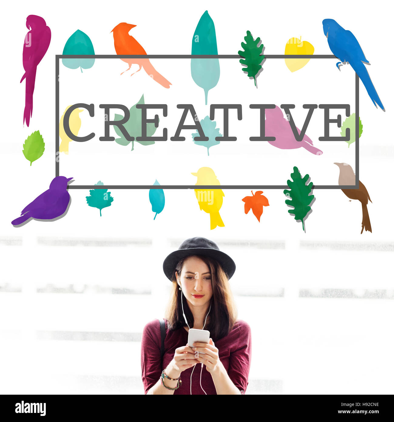 Create Creative Creativity Ideas Design Concept Stock Photo - Alamy