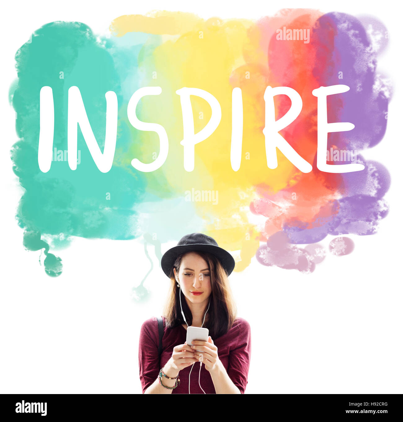 Desire Inspire Goals Follow Your Dreams Concept Stock Photo - Alamy