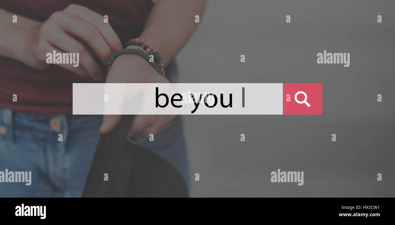 Be Different Creative You Idea Search Concept Stock Photo - Alamy