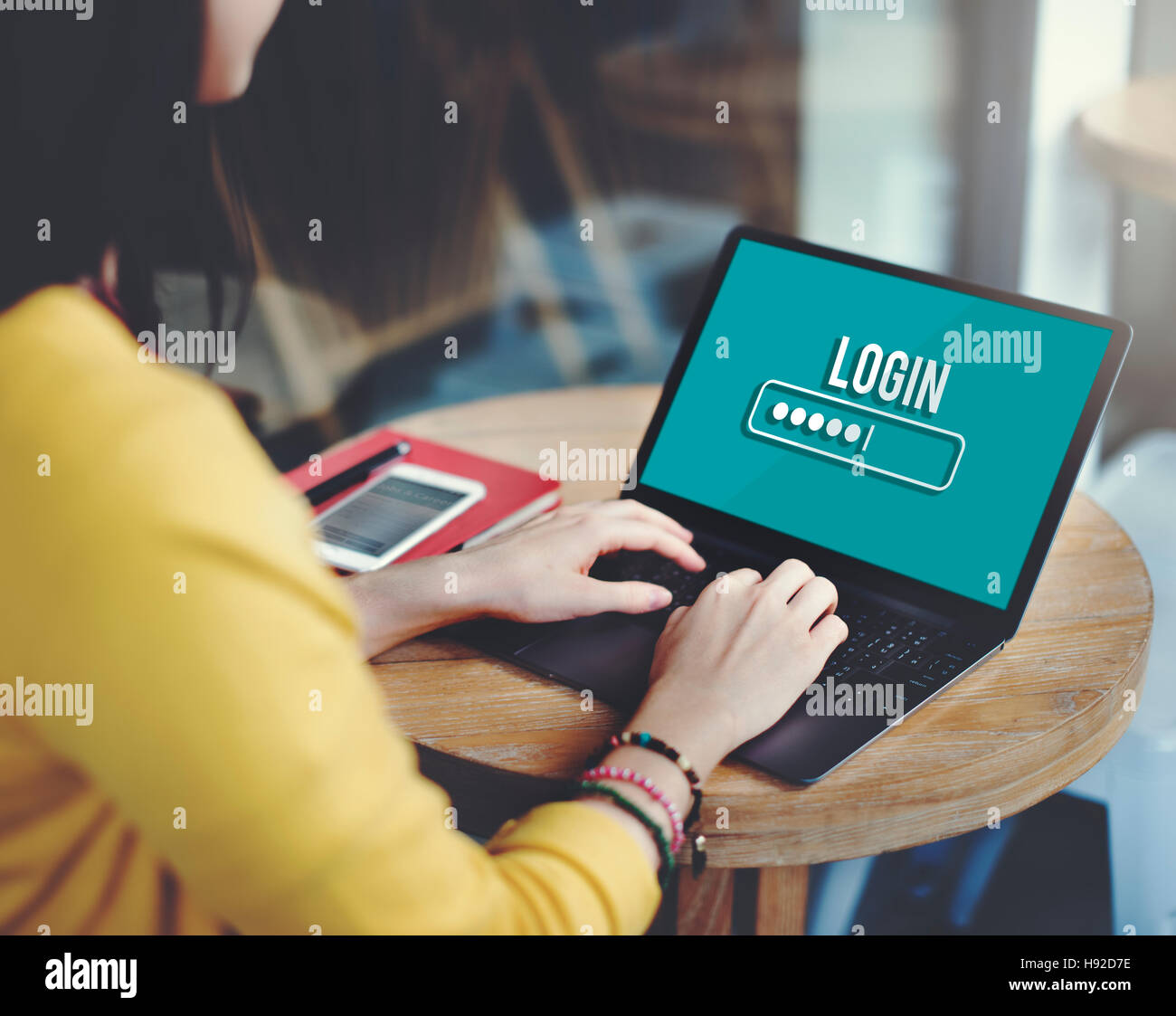 Log in web interface hi-res stock photography and images - Alamy