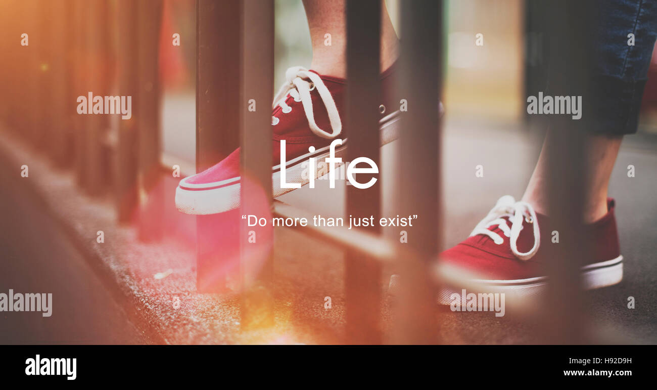 Life Lifestyle Living Being Balance Concept Stock Photo - Alamy