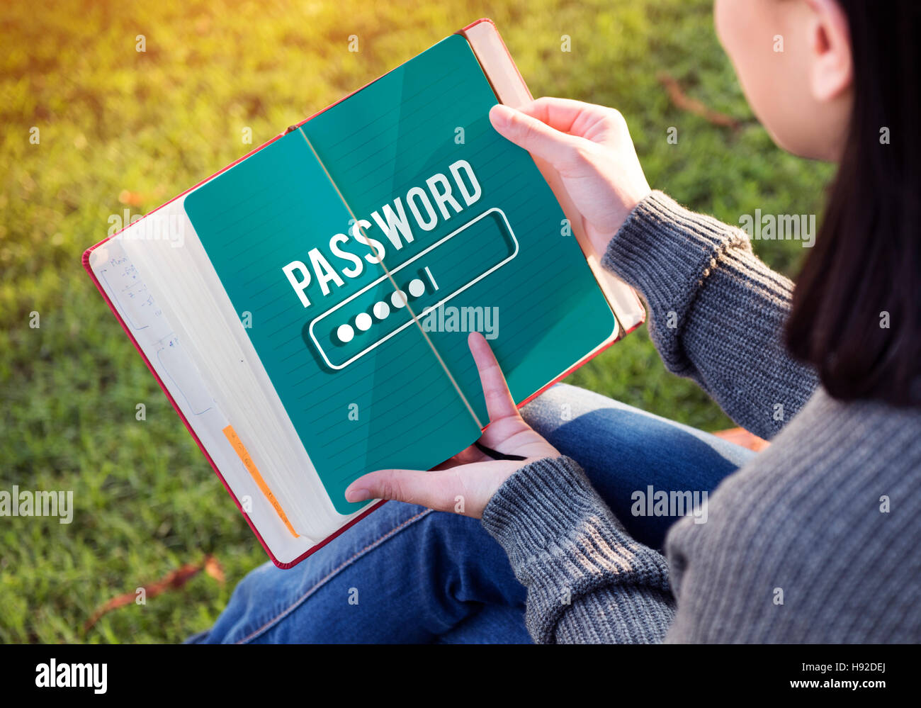 Password Access Firewall Internet Log-in Private Concept Stock Photo ...