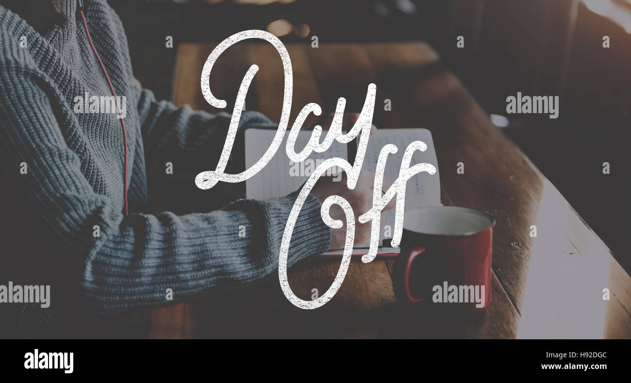 Holiday Day Off Carefree Relaxation Vacation Concept Stock Photo - Alamy