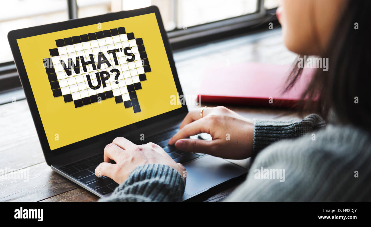 Expression Words Emotion Communication Slang Concept Stock Photo - Alamy