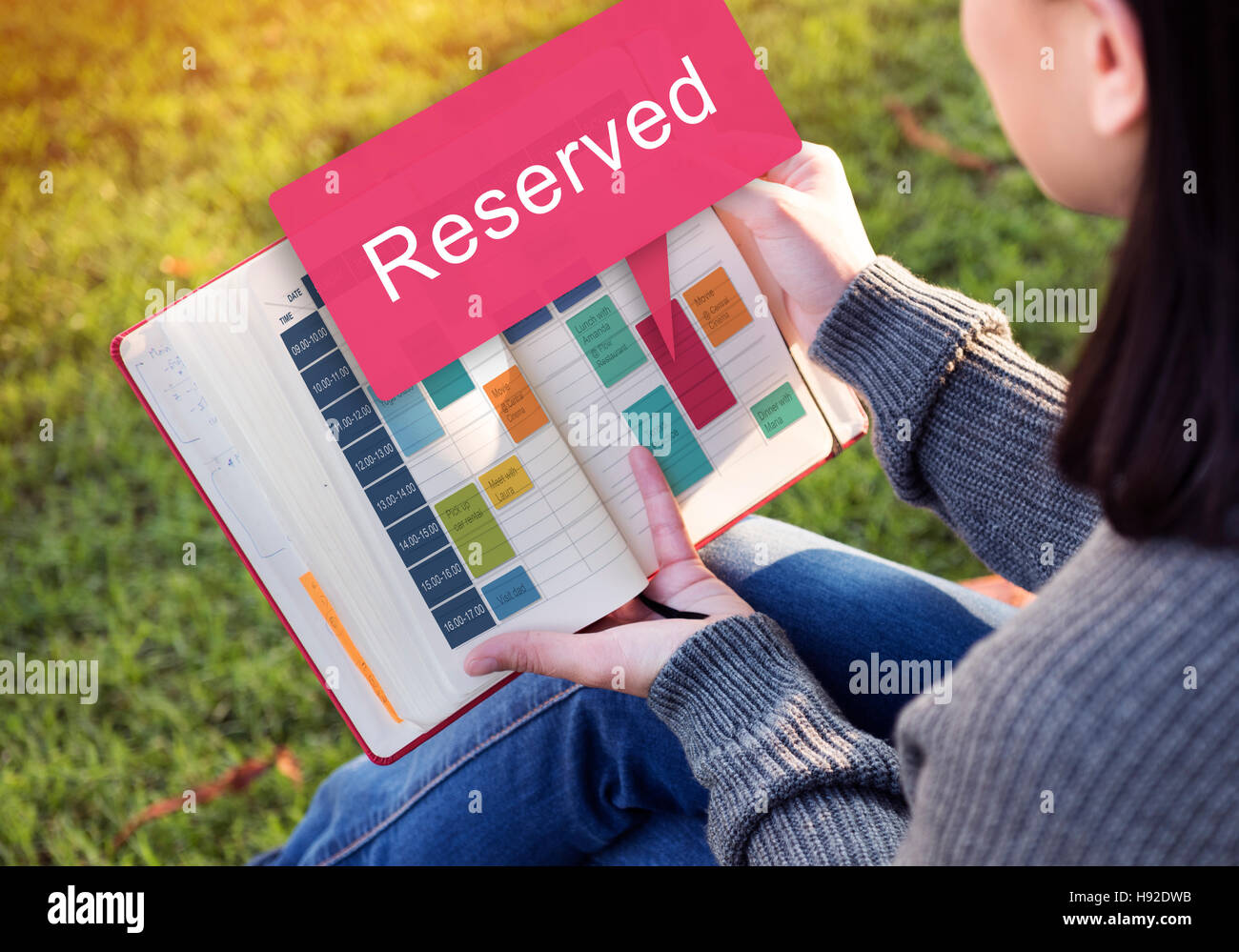 Reserved seating hi-res stock photography and images - Alamy