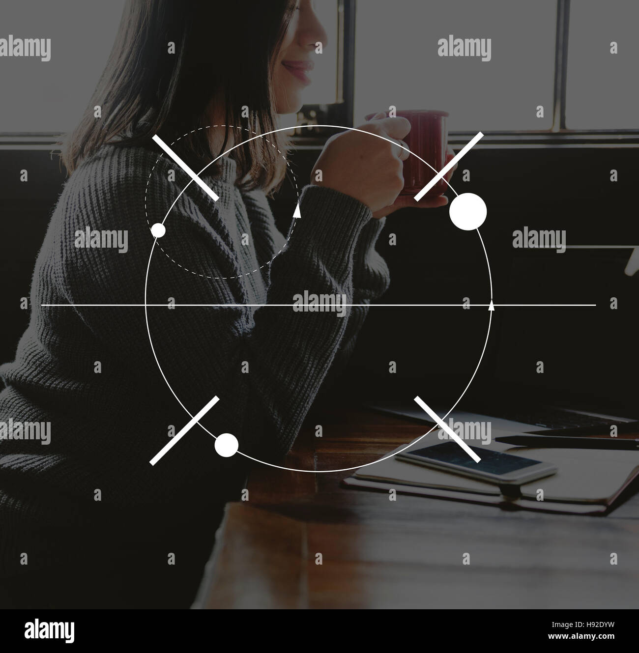 Clarity Concentrate Determine Focal Point Vision Concept Stock Photo ...