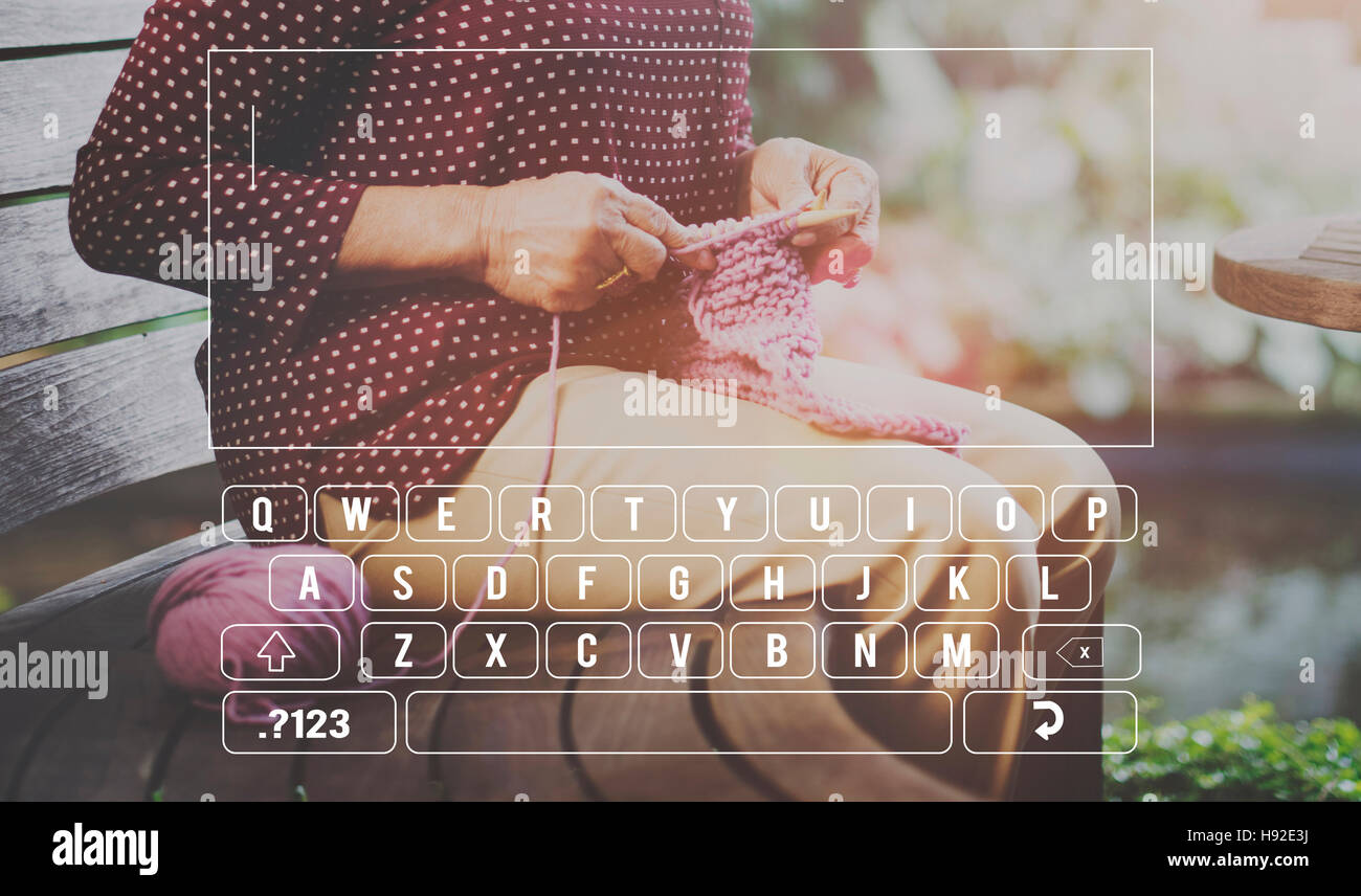 Keyboard Digital Alphabet Communication Input Concept Stock Photo - Alamy