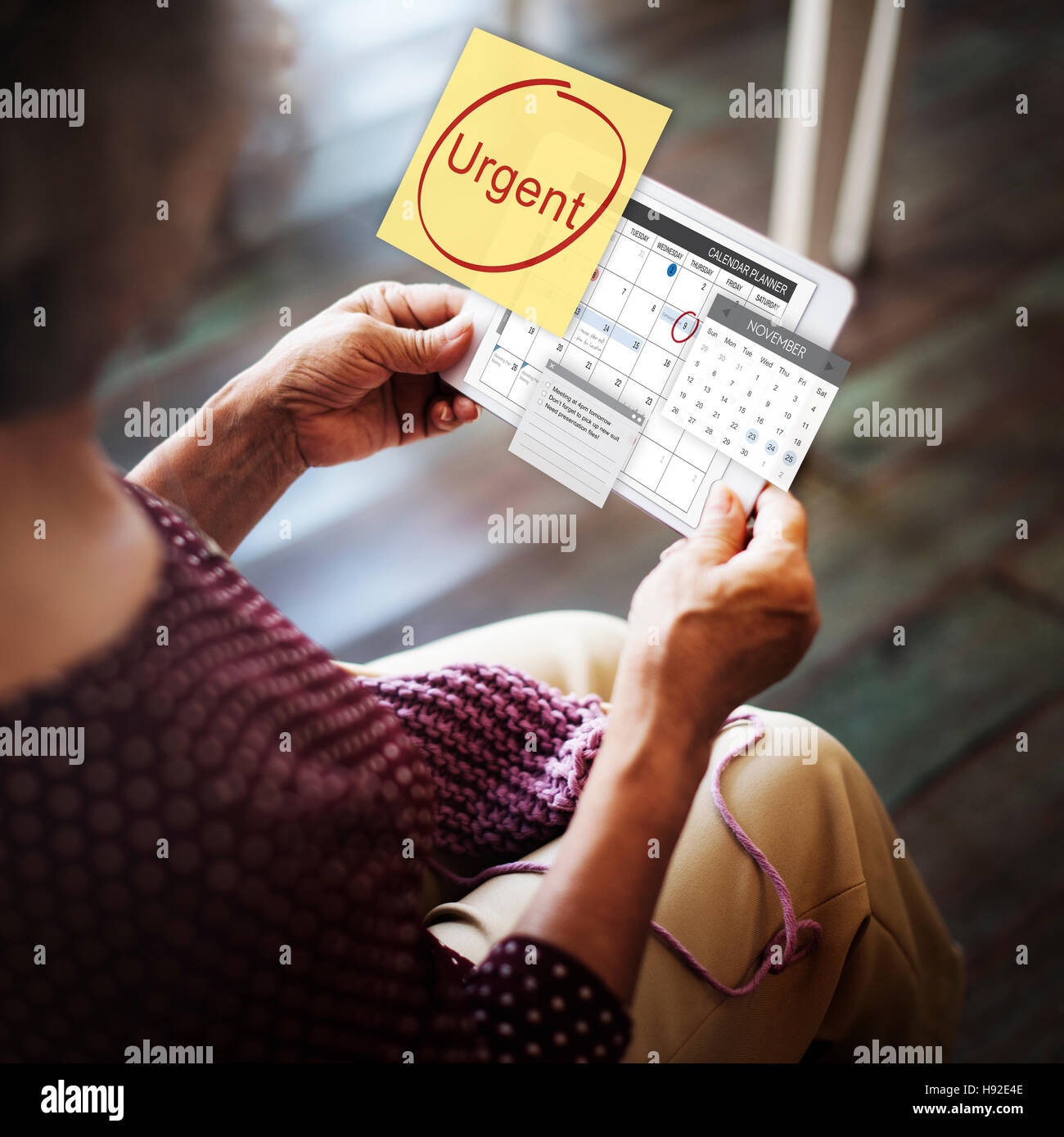 Urgent Prioritize Focus Urgency Importance Concept Stock Photo - Alamy