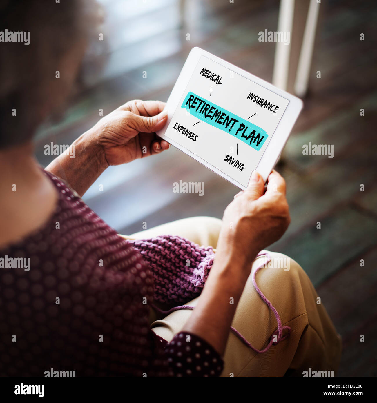 Retirement plan diagram graphic hi-res stock photography and images - Alamy