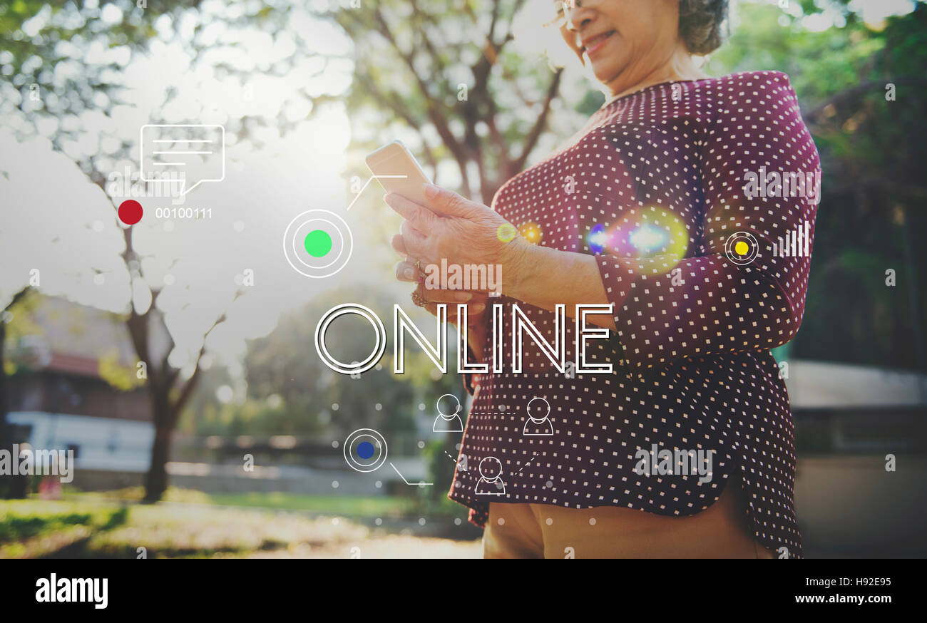 Connection Digital Devices Internet Sharing Concept Stock Photo - Alamy