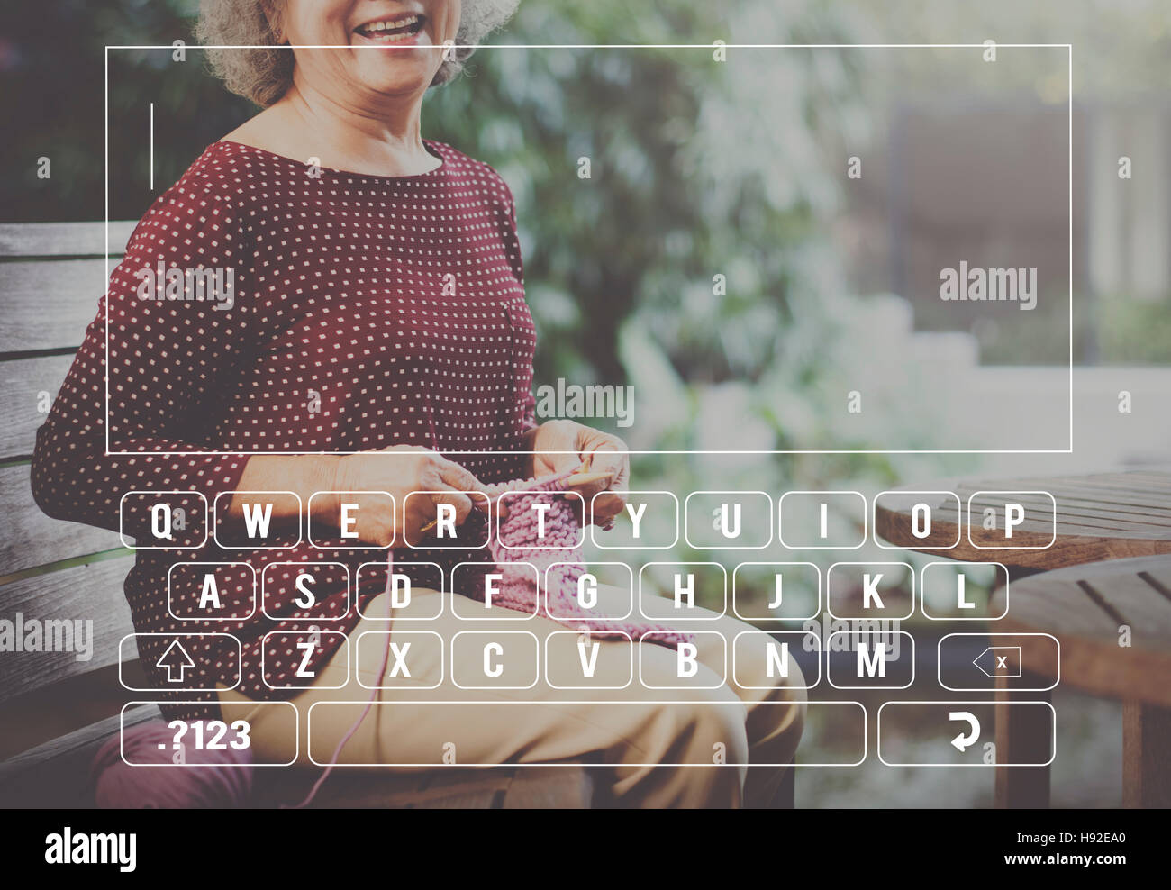 Woman Sitting Smiling Icon Symbol Graphic Concept Stock Photo - Alamy