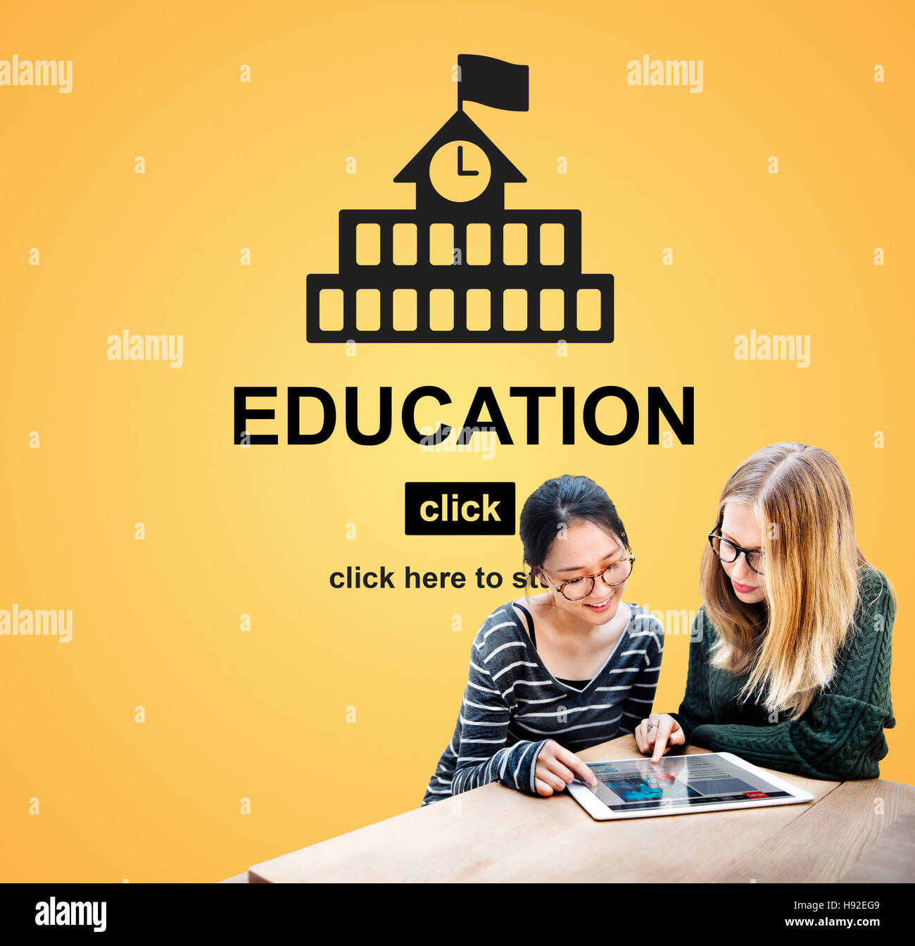 Education Learning School Knowledge Elementary Highschool Concept Stock ...