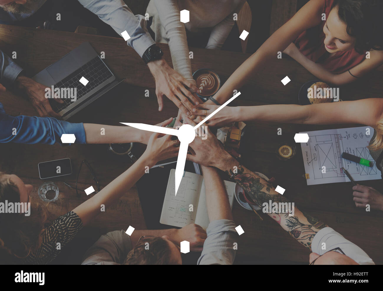 Clock Time Timing Timer Watch Concept Stock Photo - Alamy