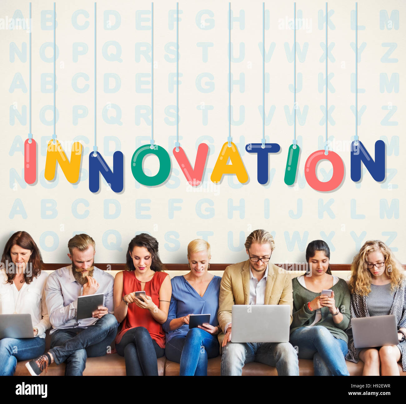 Innovation Creative Design Ideas Imagination Concept Stock Photo - Alamy
