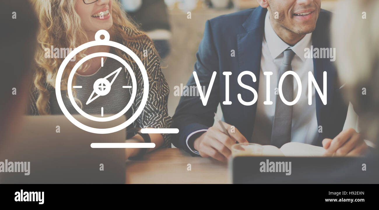 Vision Direction Future Ideas Motivation Target Concept Stock Photo - Alamy