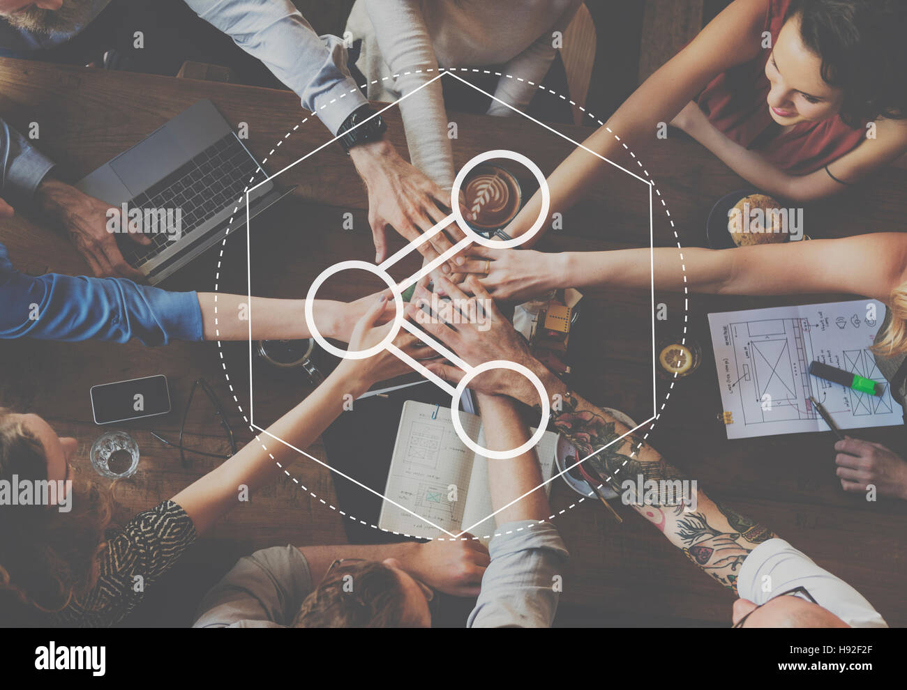 Sharing information hi-res stock photography and images - Alamy