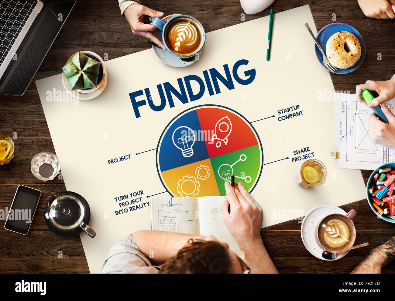 Fundraising Capital Donation Funds Support Concept Stock Photo - Alamy