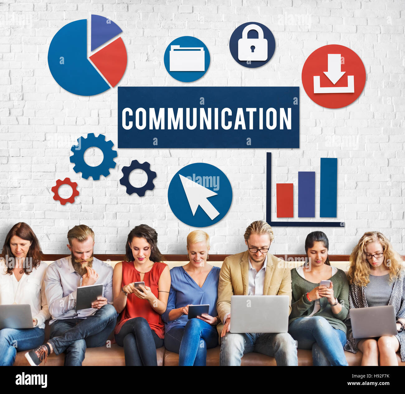 Communication Networking Technology Internet Concept Stock Photo - Alamy