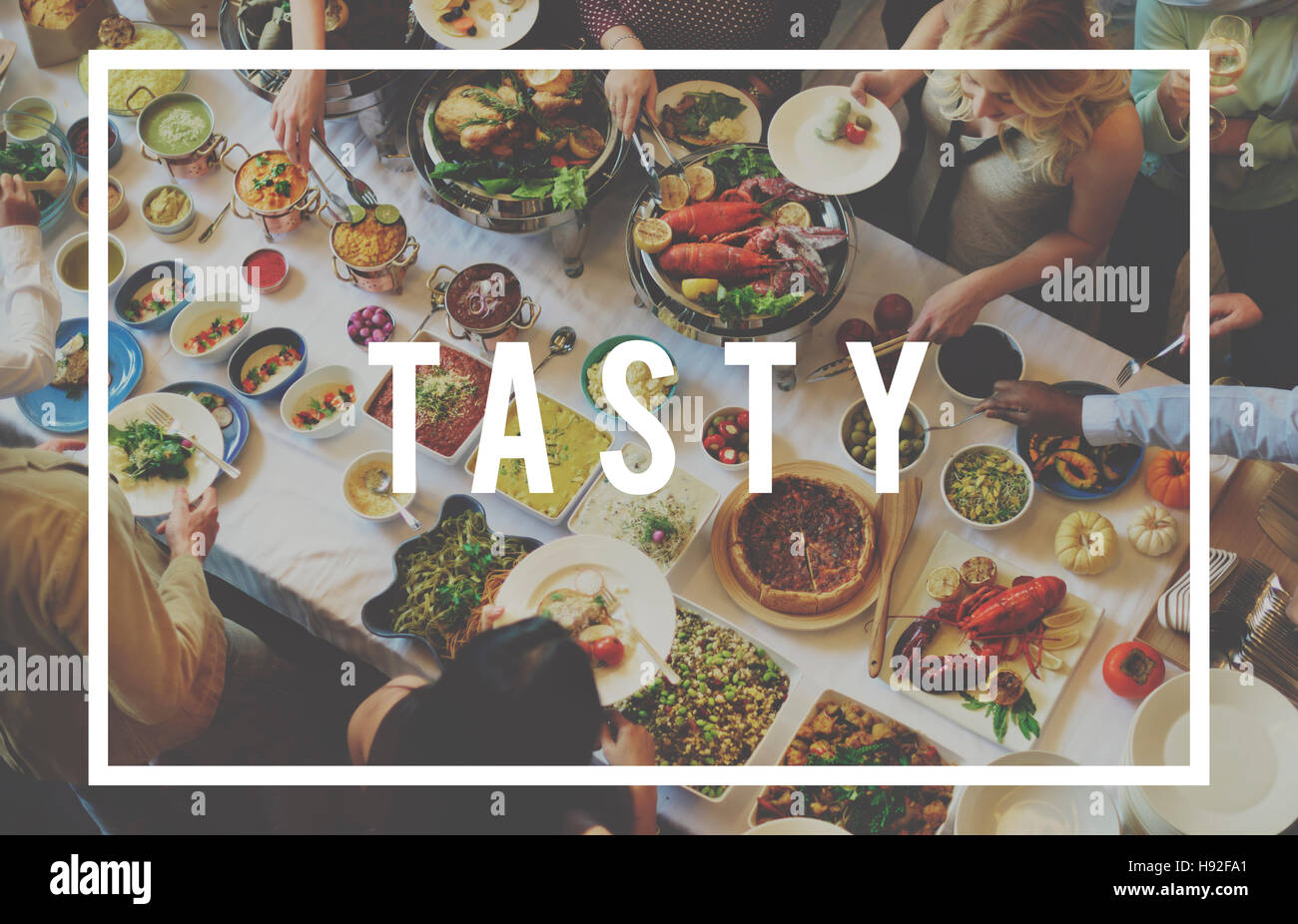 Tasty Cooking Culinary Delicious Eating Food Concept Stock Photo - Alamy