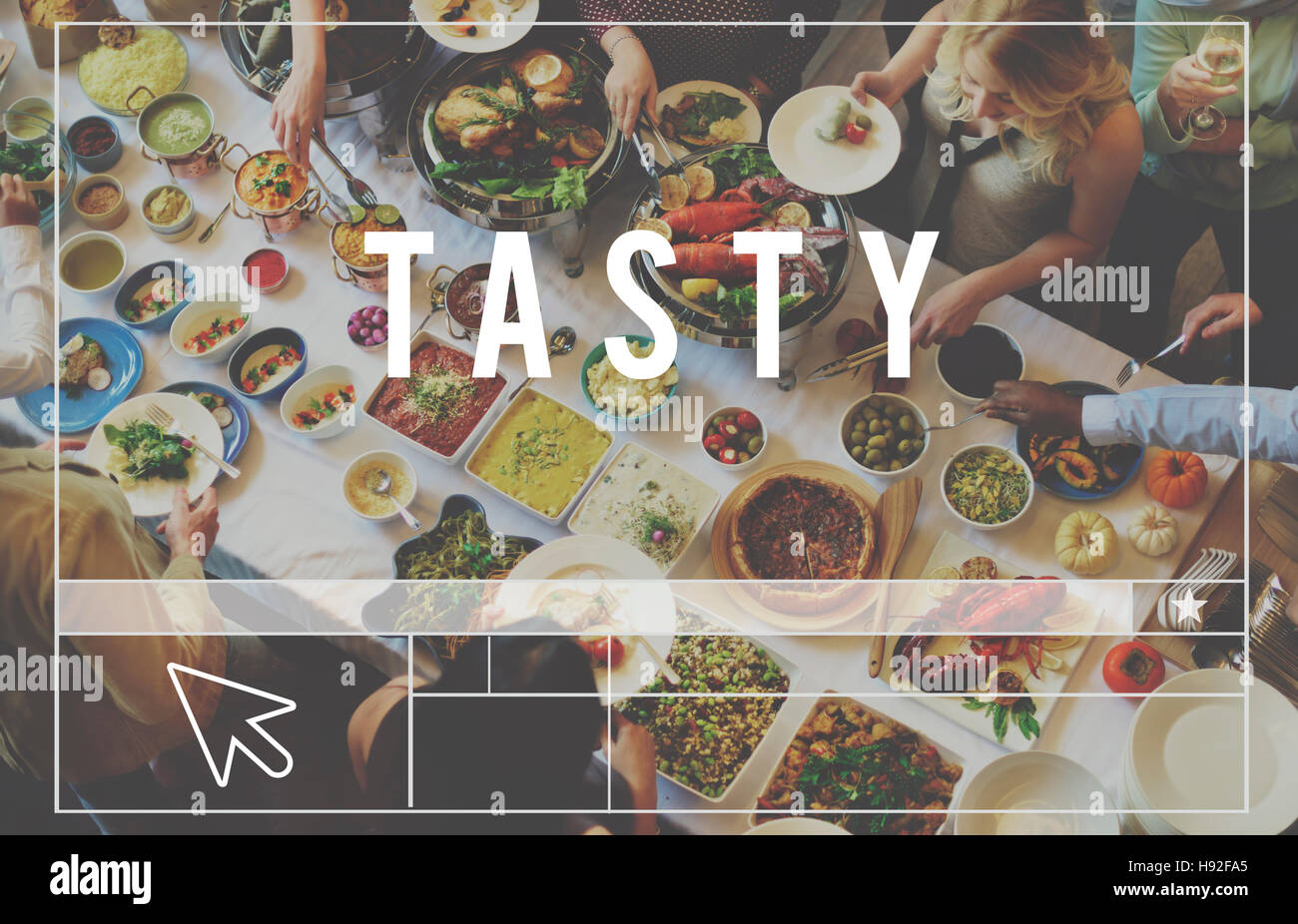 Tasty Cooking Culinary Delicious Eating Food Concept Stock Photo - Alamy