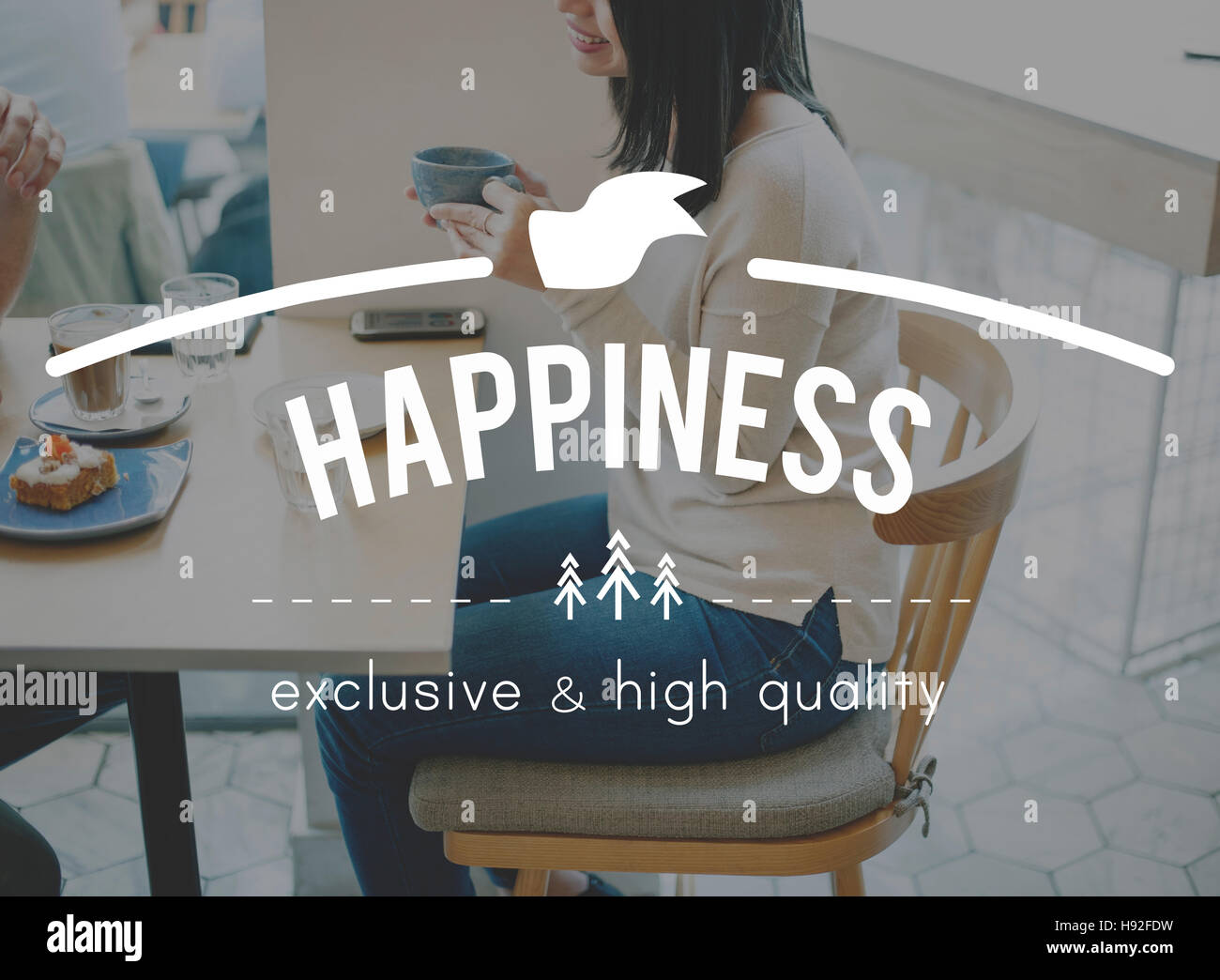 Happiness Happy Pleasure Fun Cheerful Concept Stock Photo - Alamy