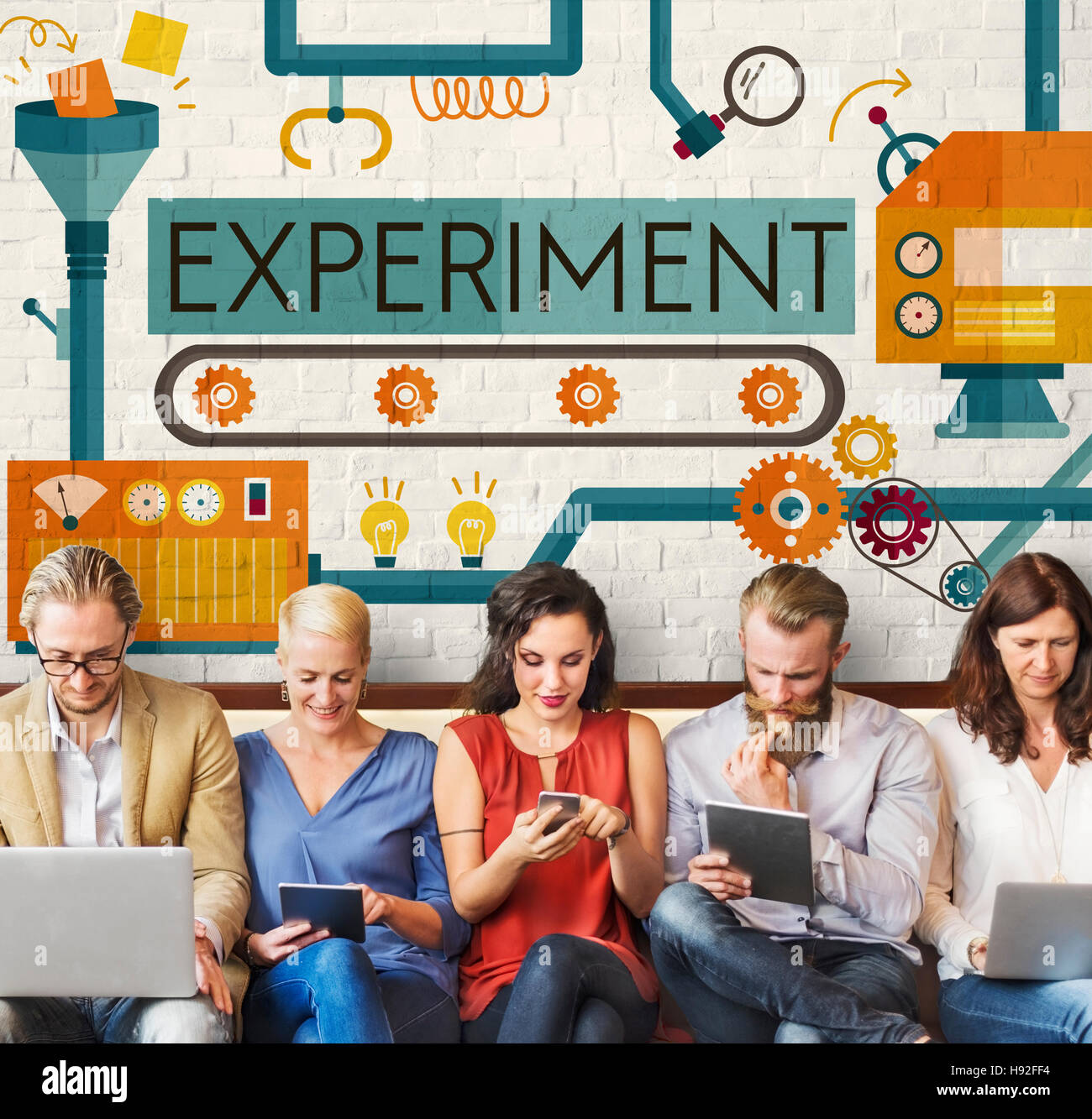 Experiment Explore Try Attempt Concept Stock Photo - Alamy
