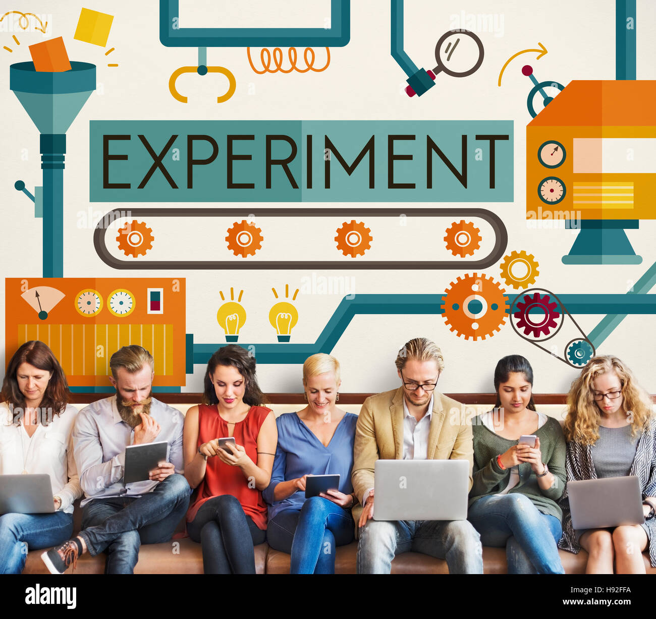Experiment Explore Try Attempt Concept Stock Photo - Alamy