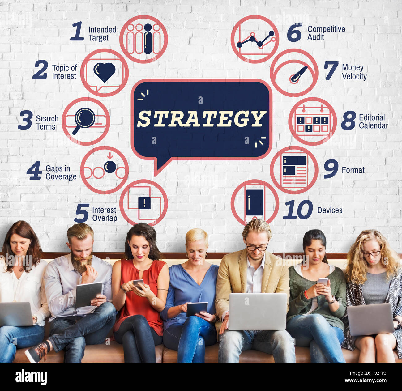Business Analytics Strategy Methods Tactics Graphic Concept Stock Photo ... Business Analytics Strategy Methods Tactics Graphic Concept Stock Photo ...