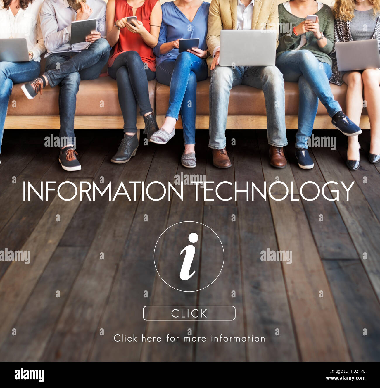 Information Technology Computer System Concept Stock Photo - Alamy