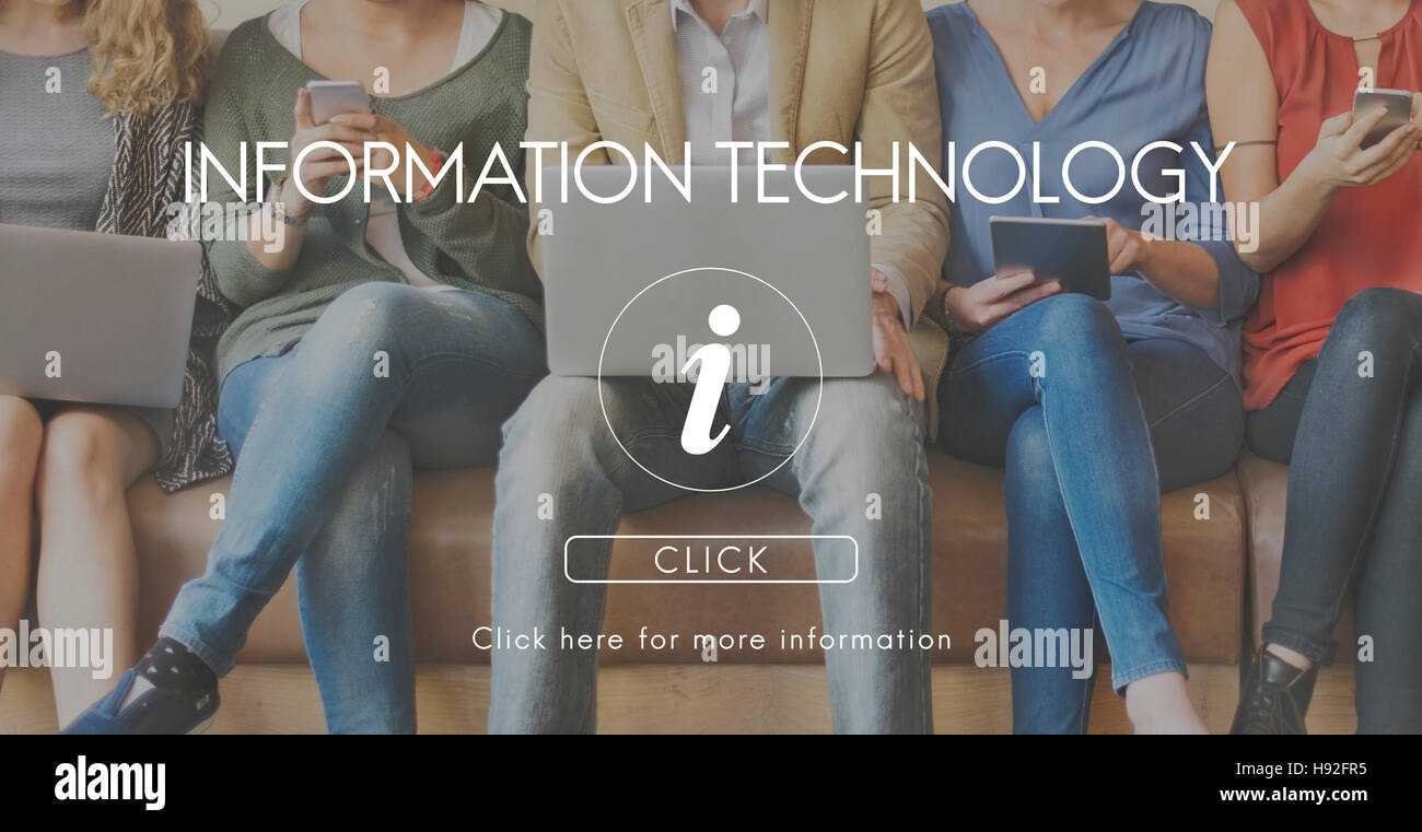 Information Technology Computer System Concept Stock Photo - Alamy