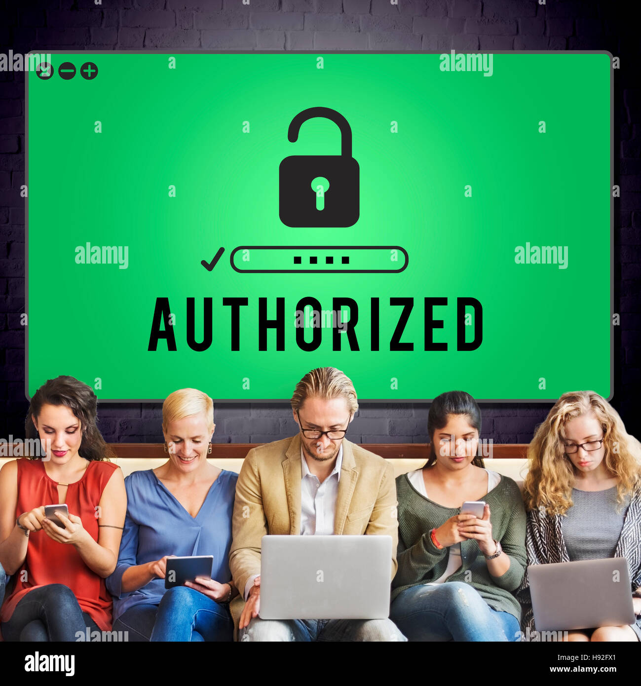 Authorised access hi-res stock photography and images - Alamy