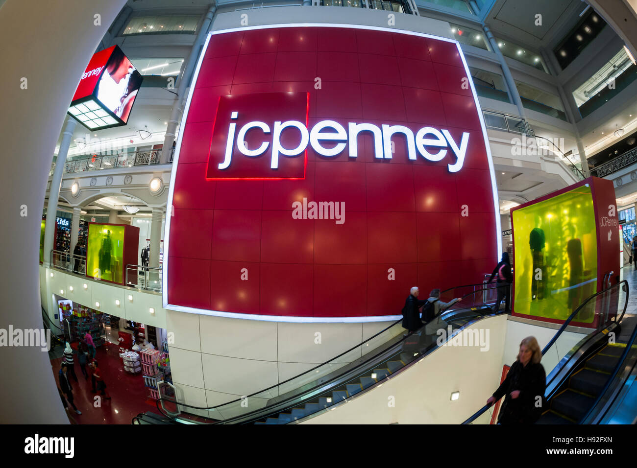 The Midtown Manhattan JCPenney department store in New York is seen on ...