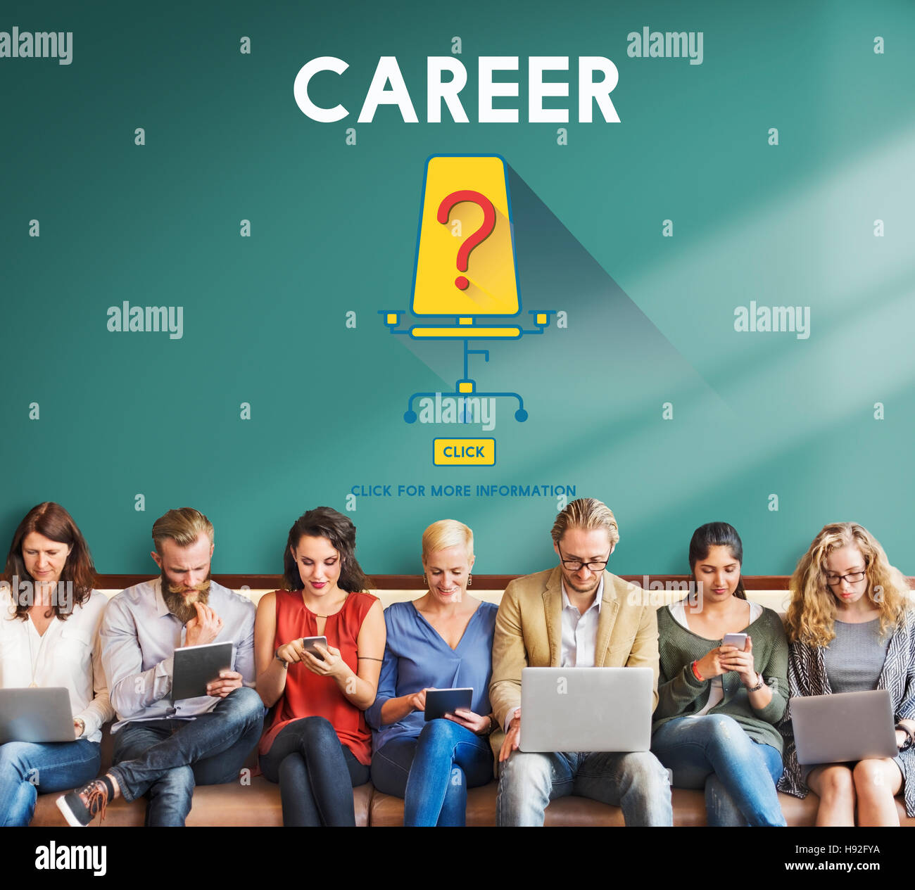Jobs Career Hiring Employment Hiring Concept Stock Photo - Alamy